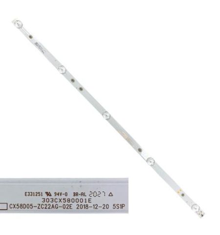 Tira 5 LED TD Systems K58DLJ12US JS-D-JP58DM-051EC