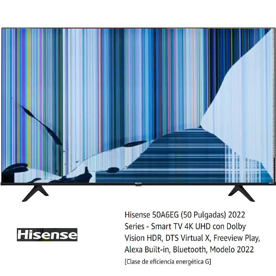 Hisense 50A6EG, NUEVOS, Con pantalla - panel rota, para despiece. SIN ...