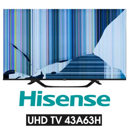 Hisense 43A63H, NUEVOS, Con pantalla - panel rota, para despiece. SIN MANDO A DISTANCIA.