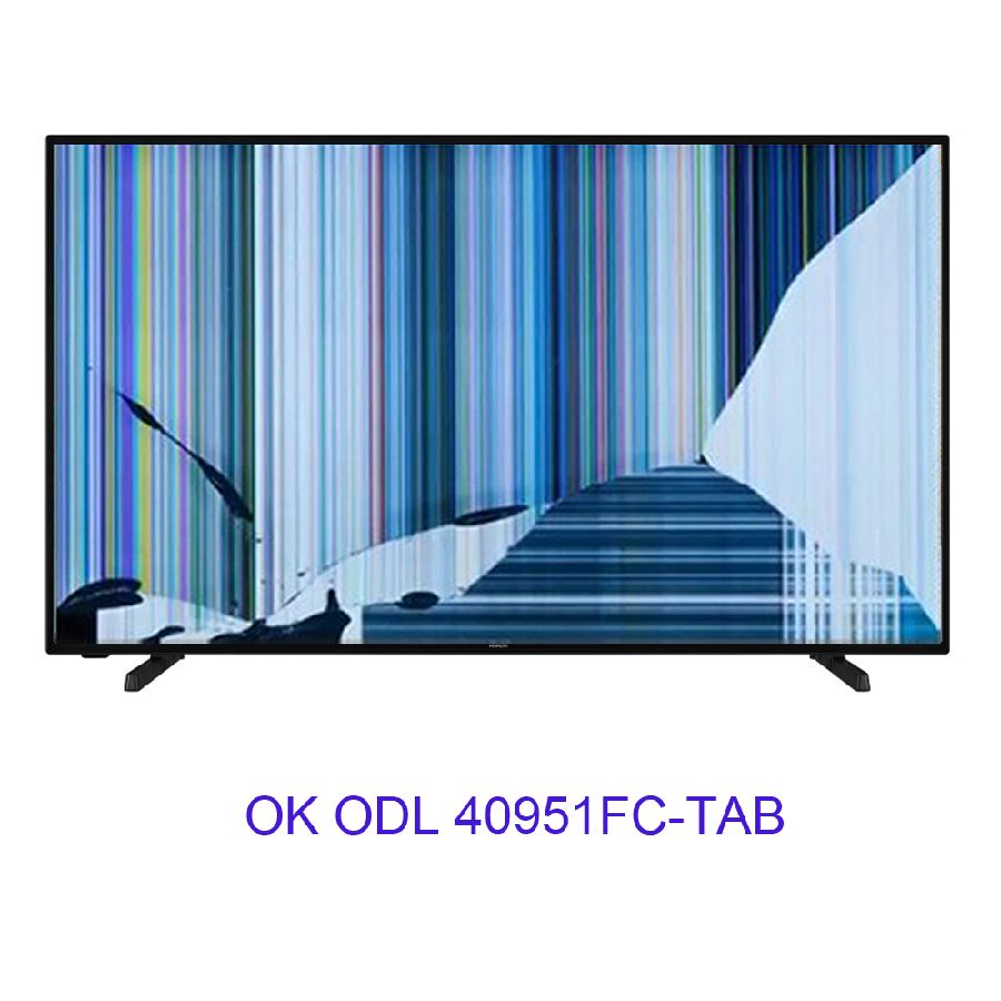 OK ODL 40951FC-TAB NUEVO, Con pantalla - panel rota, para despiece. SIN ...