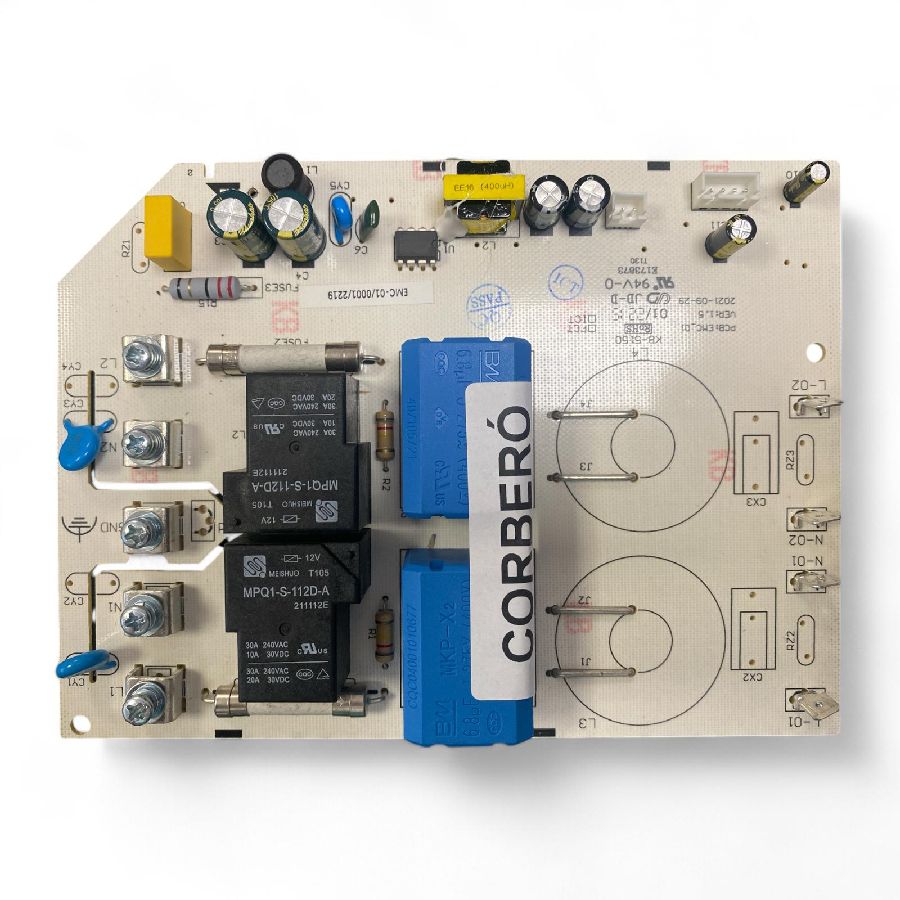 Modúlo Electrónico Vitro CORBERÓ CCIG9322 EMC-01/0001/2219 EMC_01 VER:1.5
