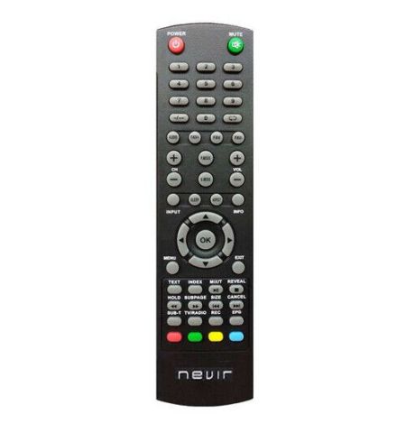 Mando a Distancia Nevir NVR-7707-24RD2-N, NUEVO y ORIGINAL