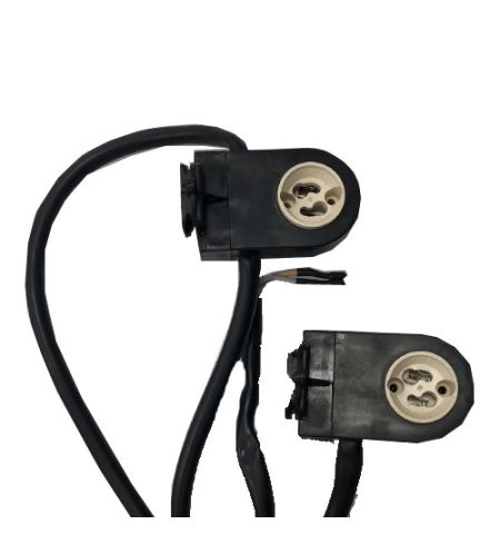 Cable con Portalámparas Campana Cata TITAN 900XGBK