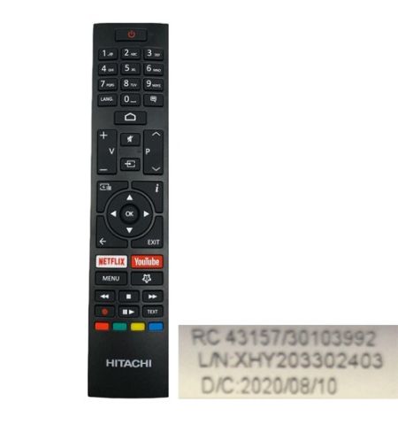 Mando a distancia HITACHI RC 43157 NUEVO y ORIGINAL