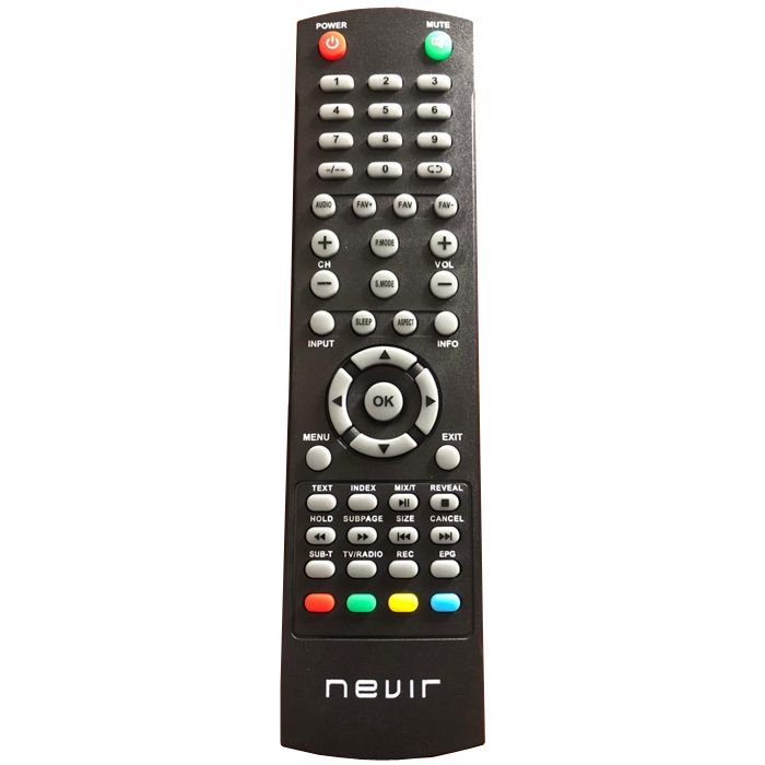 Mando a Distancia NEVIR NVR-7711-24RD2-N, Nuevo y Original