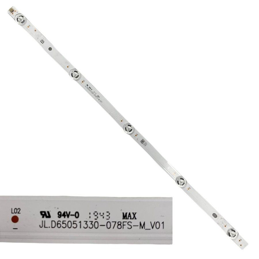 Tira 5 leds JVC LT-65VU3000 JL.D65051330-078FS-M_V01 Type b swap de desmontaje