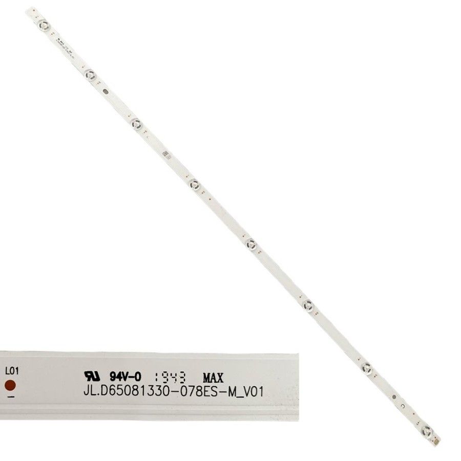 Tira 8 leds JVC LT-65VU3000 JL.D65081330-078ES-M_V01 TYPE A swap de desmontaje